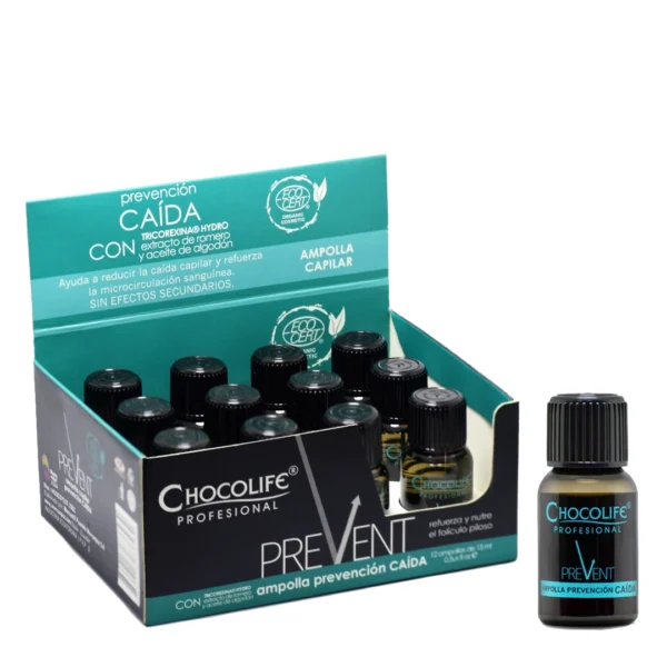 Caja de 12 Ampollas Prevent Prevención Caída 15ml. c/u – Mercanpaz ...