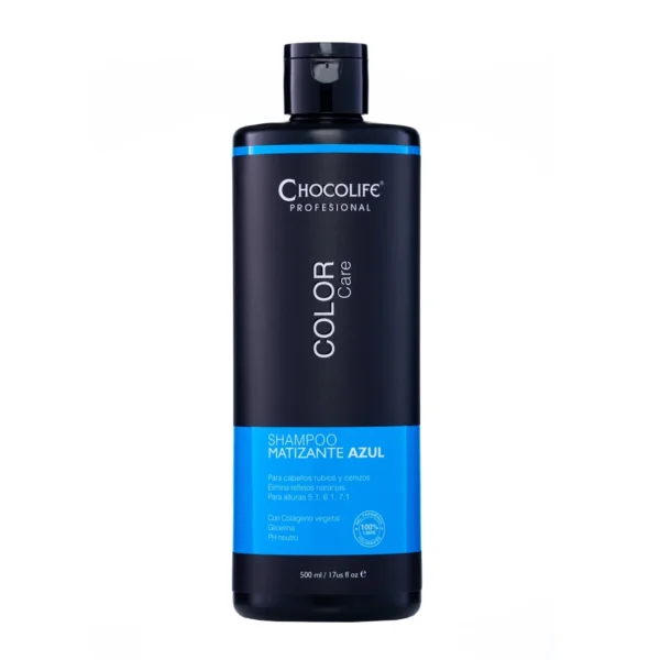 Shampoo Matizante Color Care Azul 500ml. – Mercanpaz – Chocolife